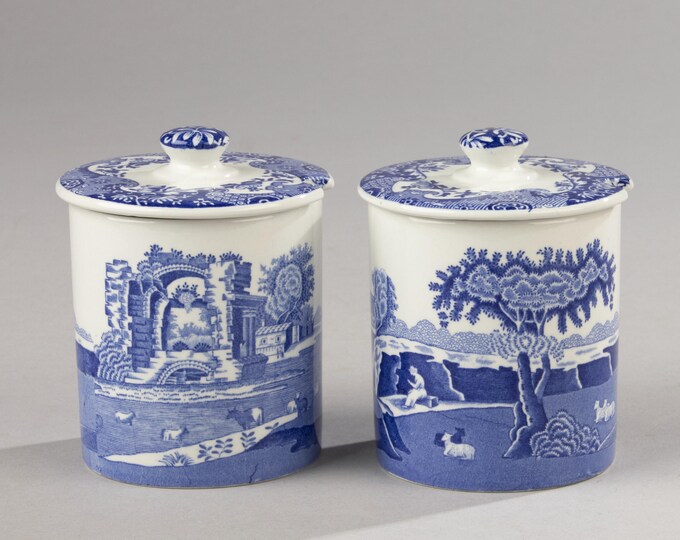 Set of 2 Jam Jars - Spode - Italian - Etsy