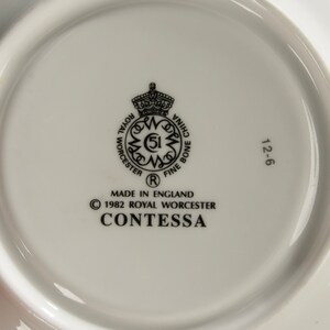 8-piece Tea Set - Royal Worcester - Contessa - Etsy