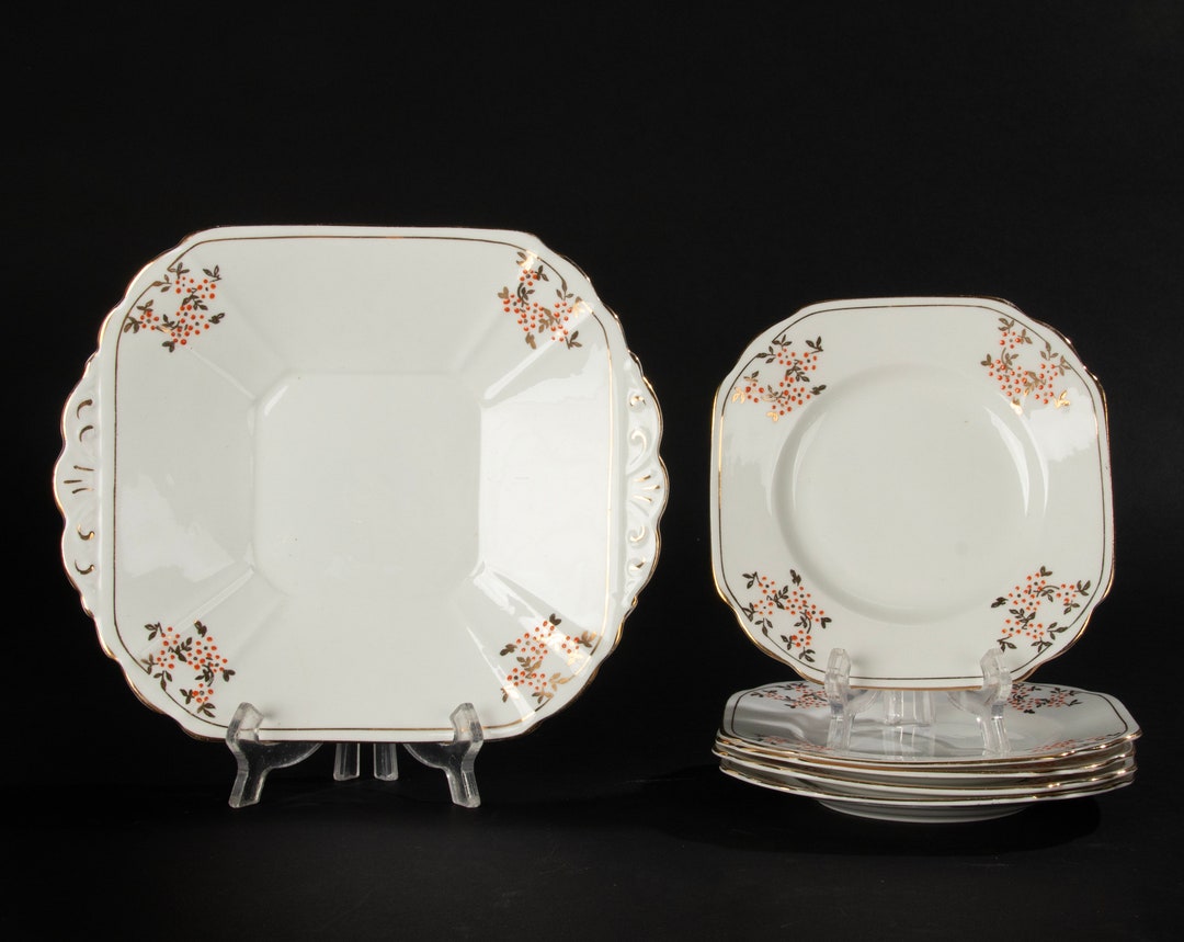 6-piece Art Deco Cake Set - Melba - Etsy