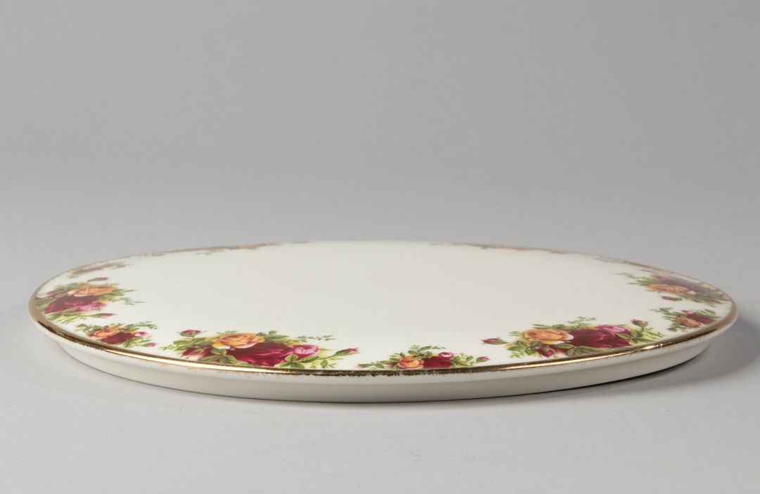 Gateaux Cake Plate - Royal Albert - Old Country Roses - Etsy