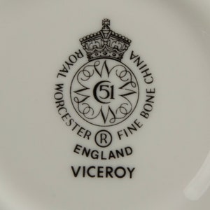 21-piece Tea and Cake Set - Royal Worcester - Viceroy - Etsy