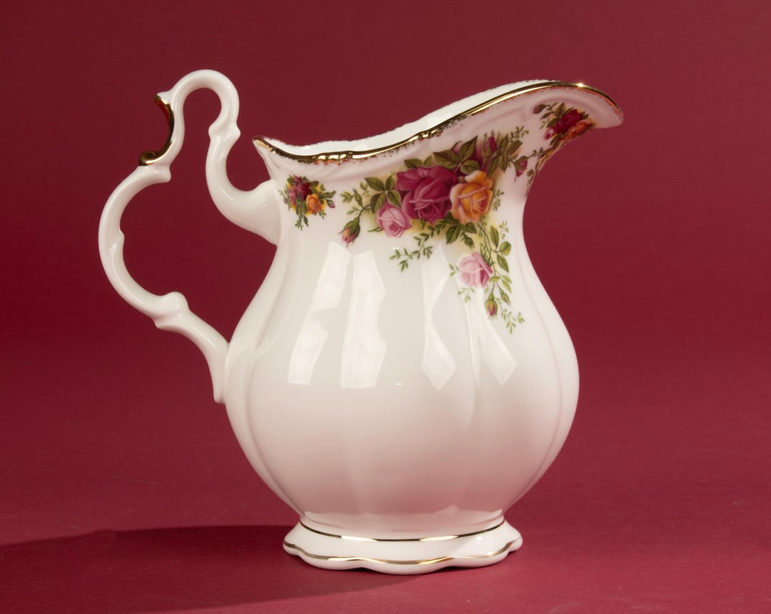 Large Pitcher Royal Albert Old Country Roses - Etsy