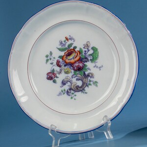 Set of 6 Antique Ceramic Breakfast Plates - Etsy