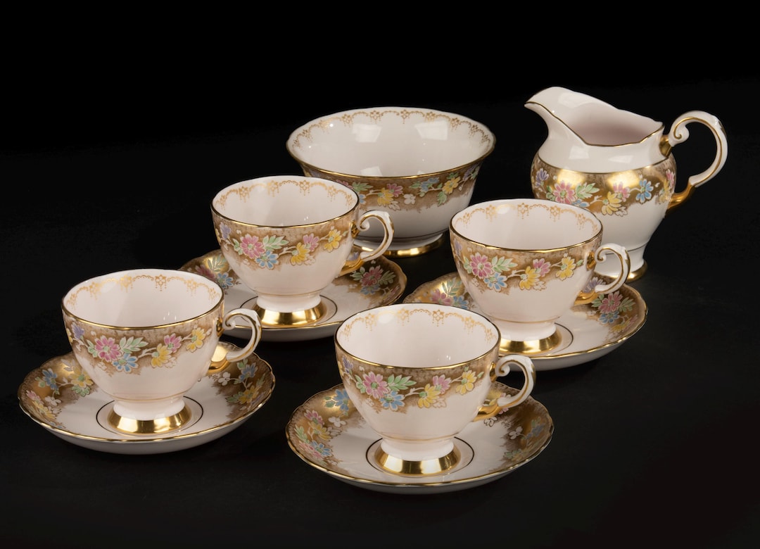 6-piece Tea Set - Tuscan - Etsy