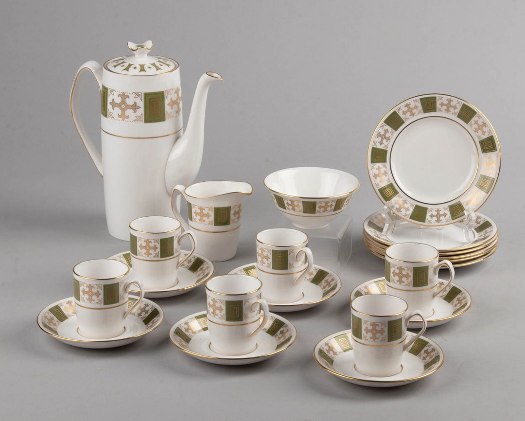 15-piece Coffee Set Spode Persia - Etsy