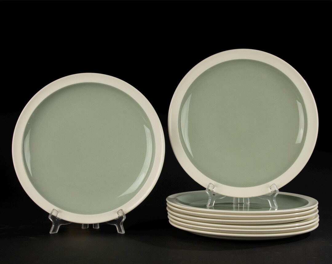 Set of 8 Dinner Plates - Wedgwood - Wintergreen - Etsy