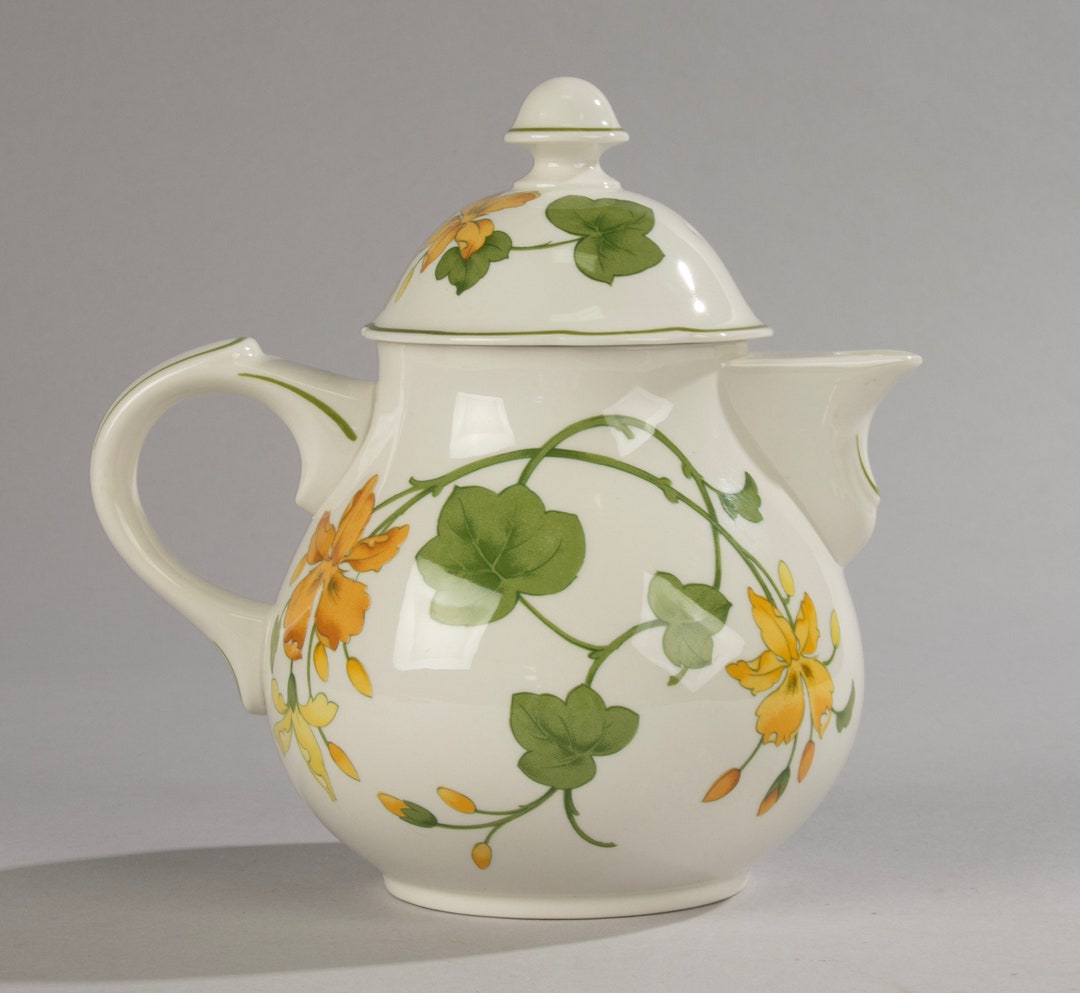 Teapot - Villeroy & Boch - Geranium - Etsy