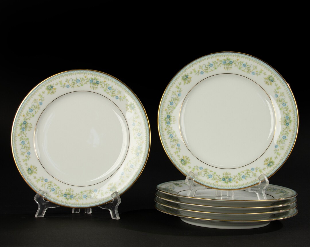 Set of 6 Breakfast Plates - Noritake - Spring Meadow - Etsy