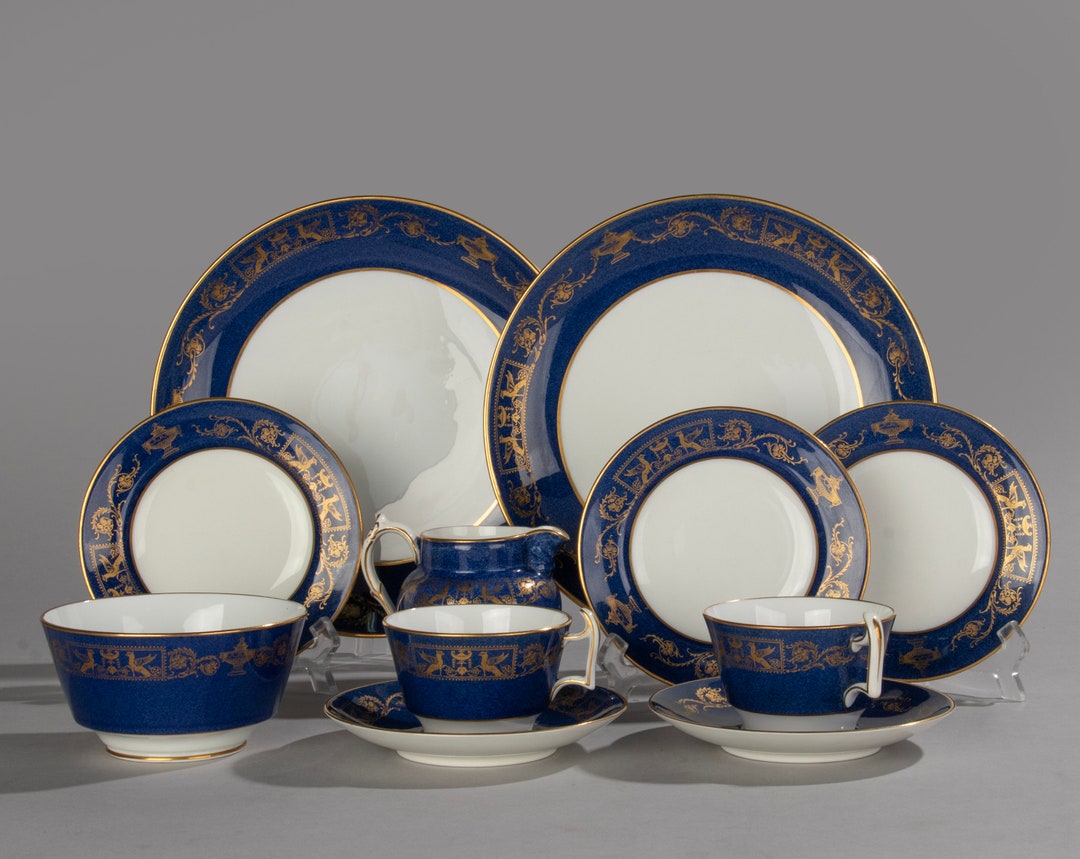 11-piece Tea Set Copeland Spode Porphyry - Etsy