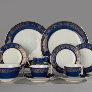 11-piece Tea Set Copeland Spode Porphyry - Etsy