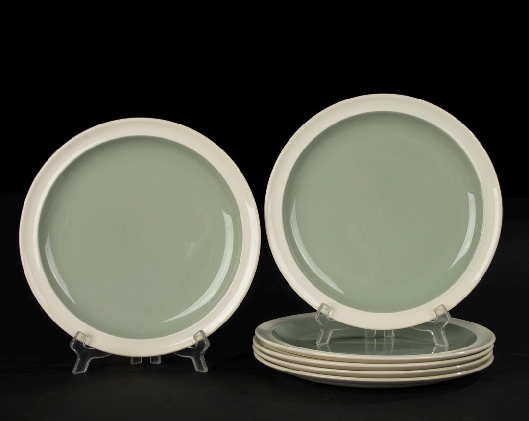 Set of 6 Plates - Wedgwood - Wintergreen - Etsy