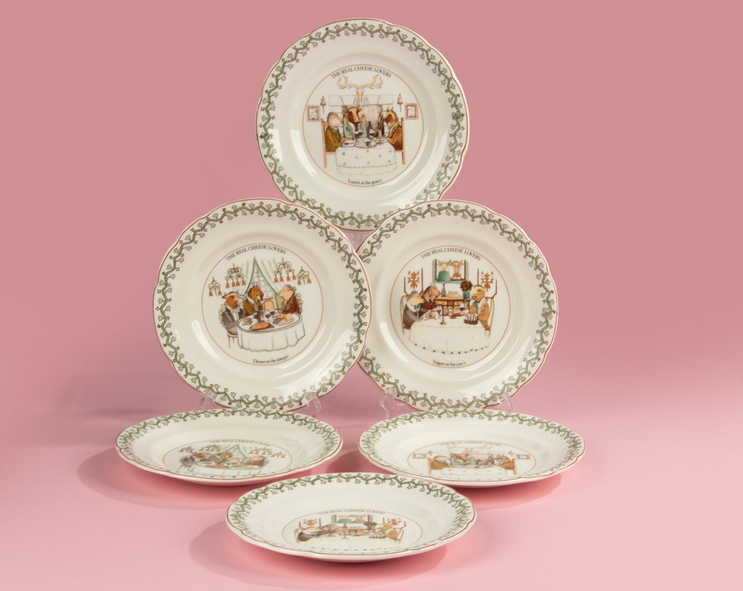 Set of 6 Breakfast Plates Gien Les Amateurs - Etsy