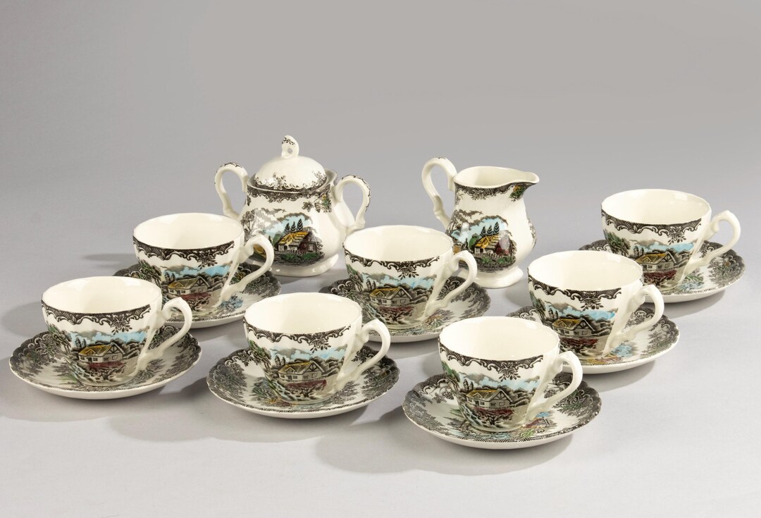 9-piece Tea Set Myott the Brook - Etsy UK