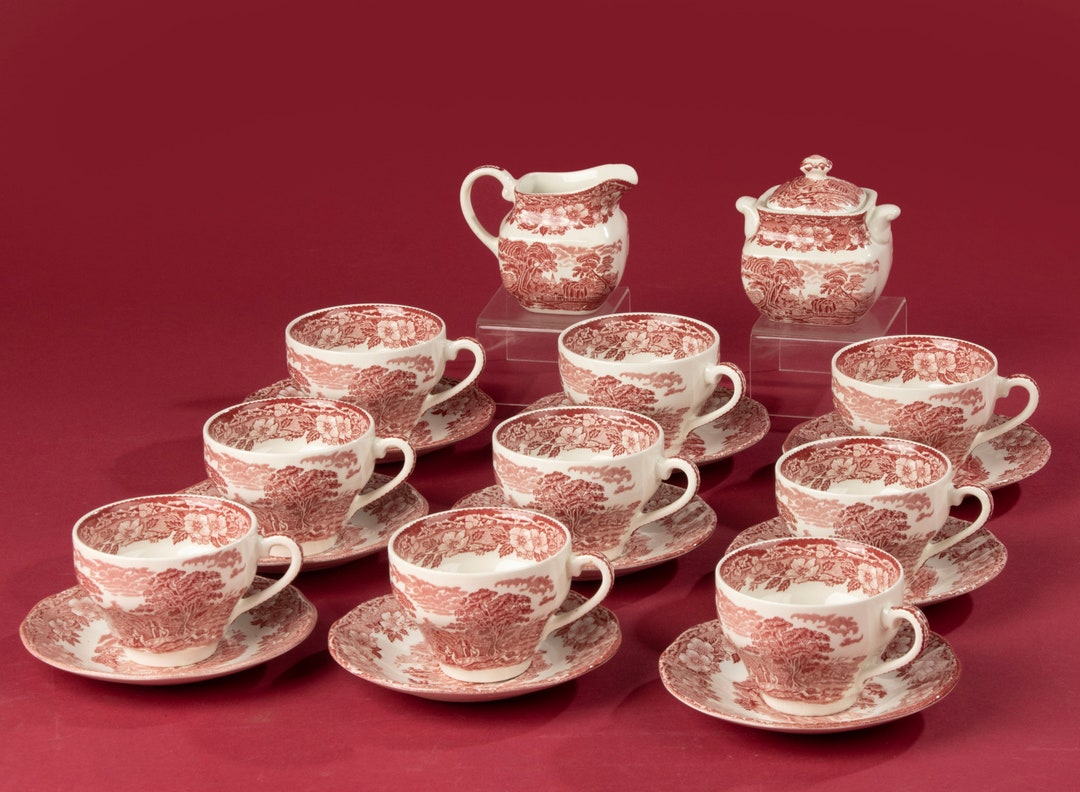 11-piece Tea Set Woodland - Etsy