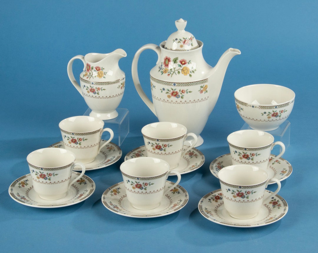 9-piece Tea Set - Royal Doulton - Kingswood - Etsy