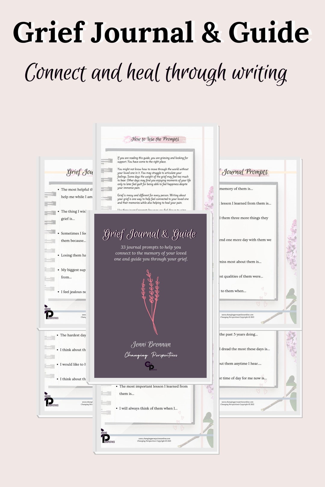 Grief Journal and Guide (digital Download) - Etsy