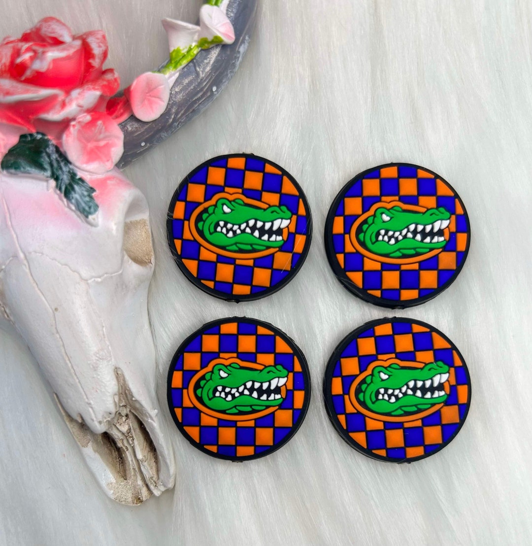 2 Pack Exclusive Gator Focal Bead, Beaded Pen, Beaded Bracelet, Beaded ...