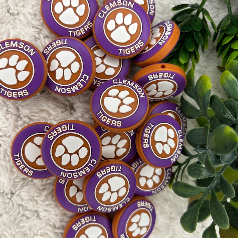 Silicone Tiger Focal Beads - Etsy