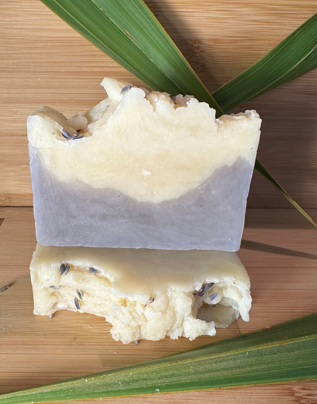 Hot Processed Soap Lavender Soap Bar - Etsy