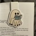 Magnetic Bookmark Ghost Reading a Book - Etsy