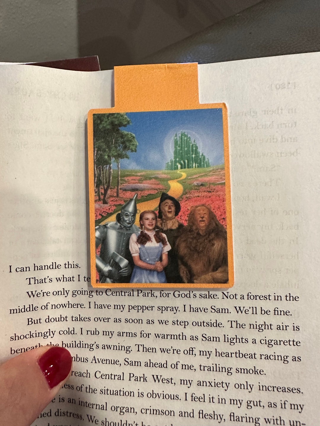 Magnetic Bookmark Wizard of Oz - Etsy