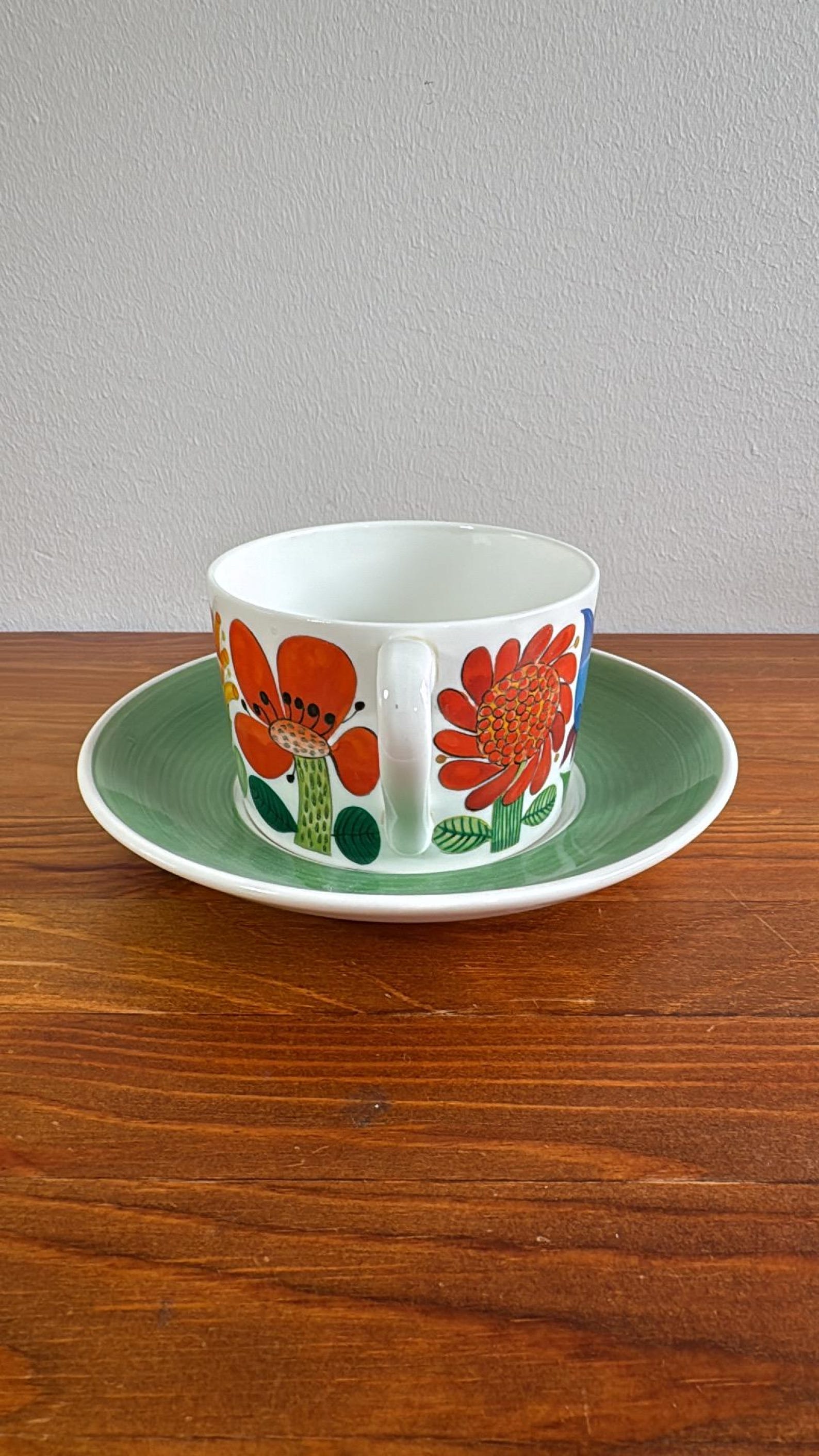 Stig Lindberg Gustavsberg Tahiti Tea Cup in Mint Condition Very Rare - Etsy