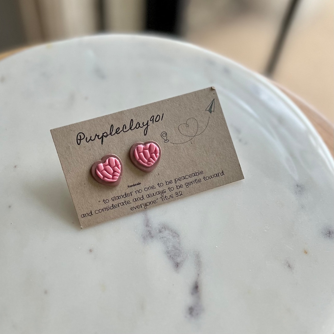 Heart Concha Pan Dulce - Etsy