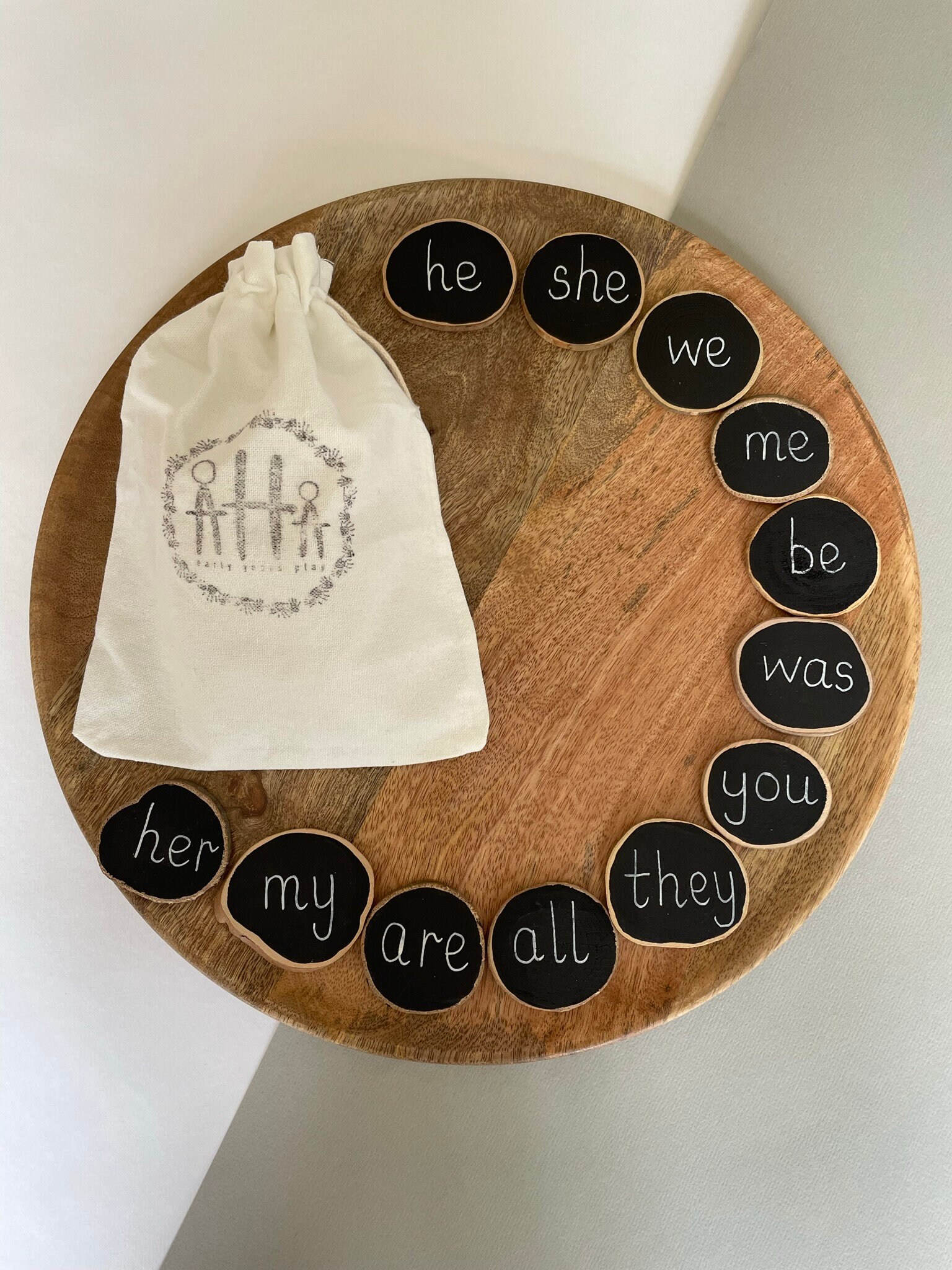 Tricky Words| Red Words| High Frequency Words|wooden Chalkboard Log ...