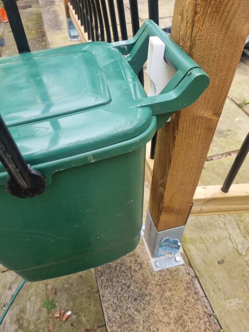 Fox & Badger Proof Caddy Bin Holder – Secure Wheelie Bin Mount for ...