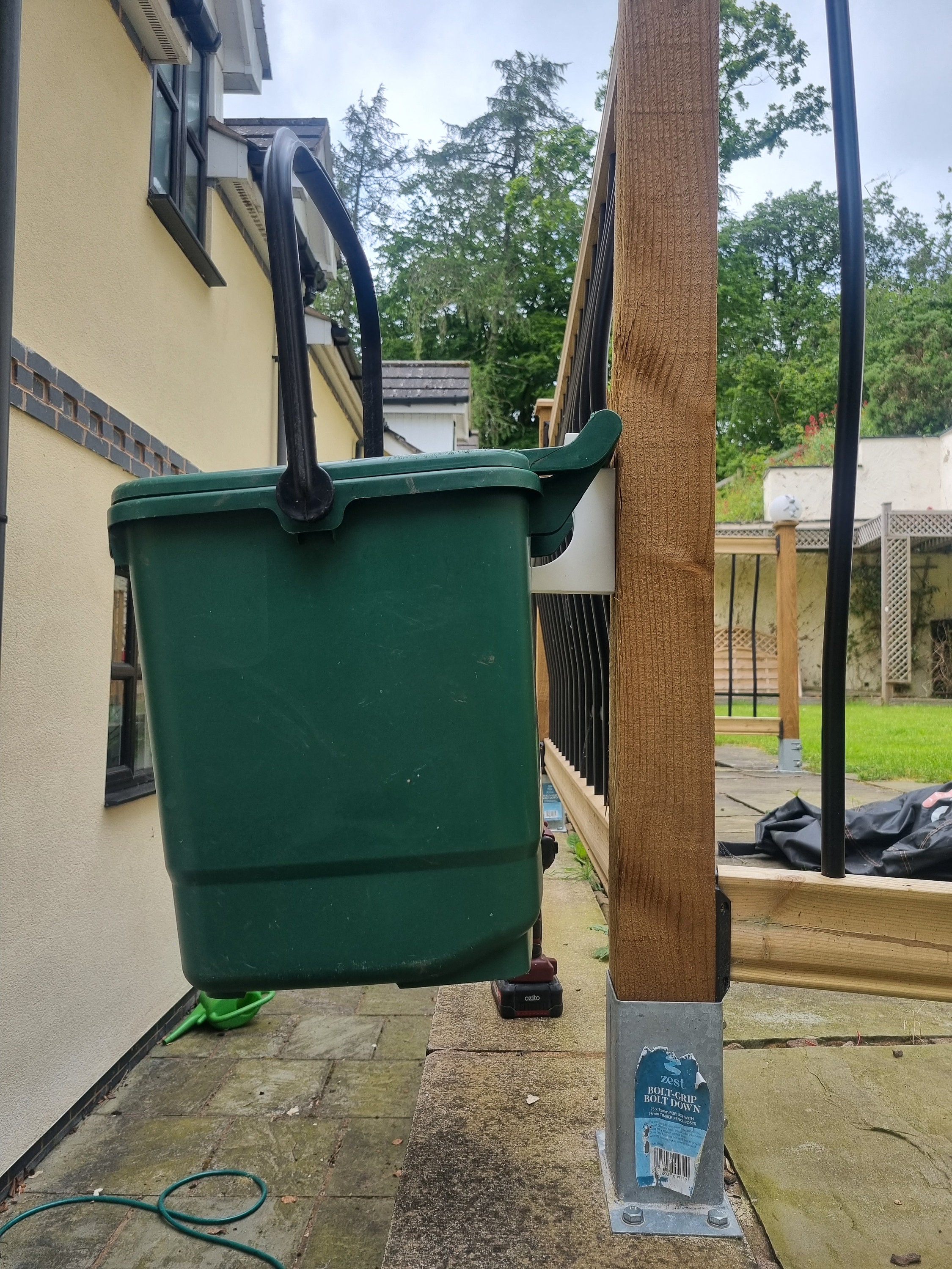 Fox & Badger Proof Caddy Bin Holder – Secure Wheelie Bin Mount for ...