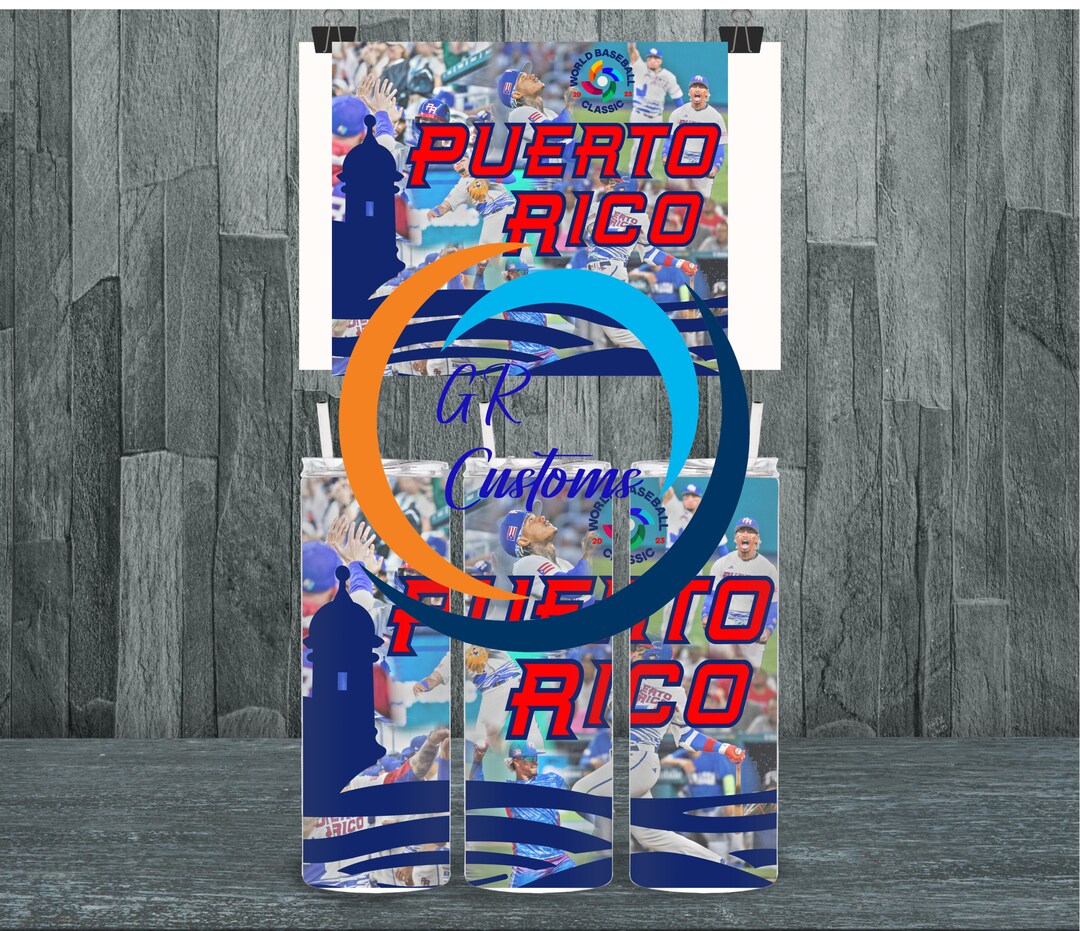 Team Rubio Puerto Rico Baseball World Classic 2023 - Etsy