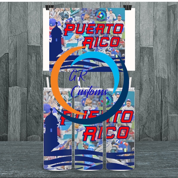 Puerto Rico World Classic Baseball Svg - Etsy