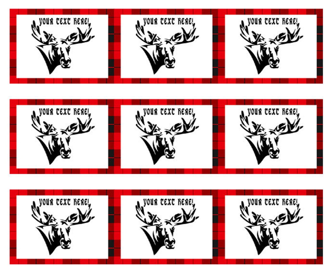 Moose Edible Cake or Cupcake Topper - Etsy