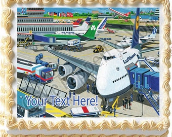 Planes Edible Cake or Cupcake Topper | Etsy