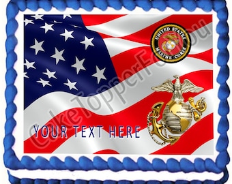 Marine Cake Topper | Etsy