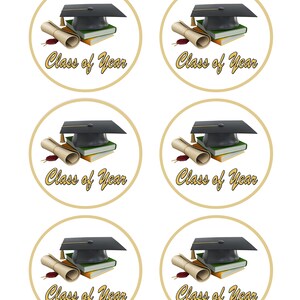Graduation (nr2) - Edible Cake or Cupcake Topper - Etsy