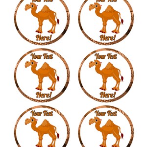 Cute Funny Camel - Edible Cake or Cupcake Topper - Etsy