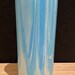 Light Blue and Cream Glass Vase for Flowers - Etsy