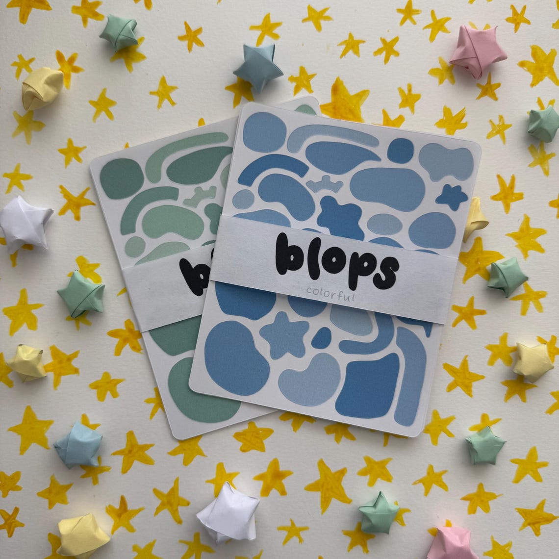 Blops Set Mini Sticker Sheets - Etsy