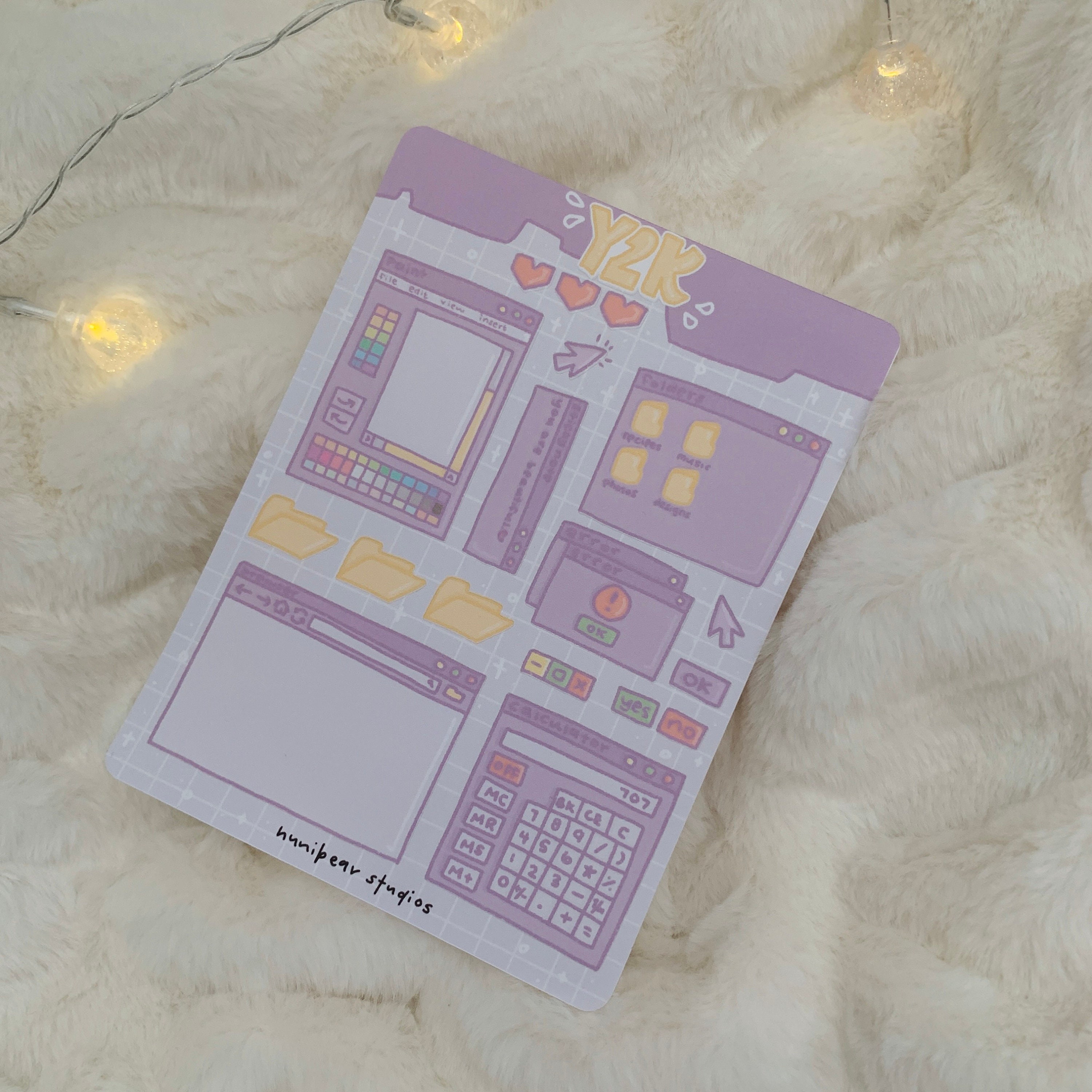 Y2K Sticker Sheets | Etsy
