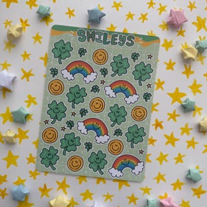 Smileys Sticker Sheets - Etsy