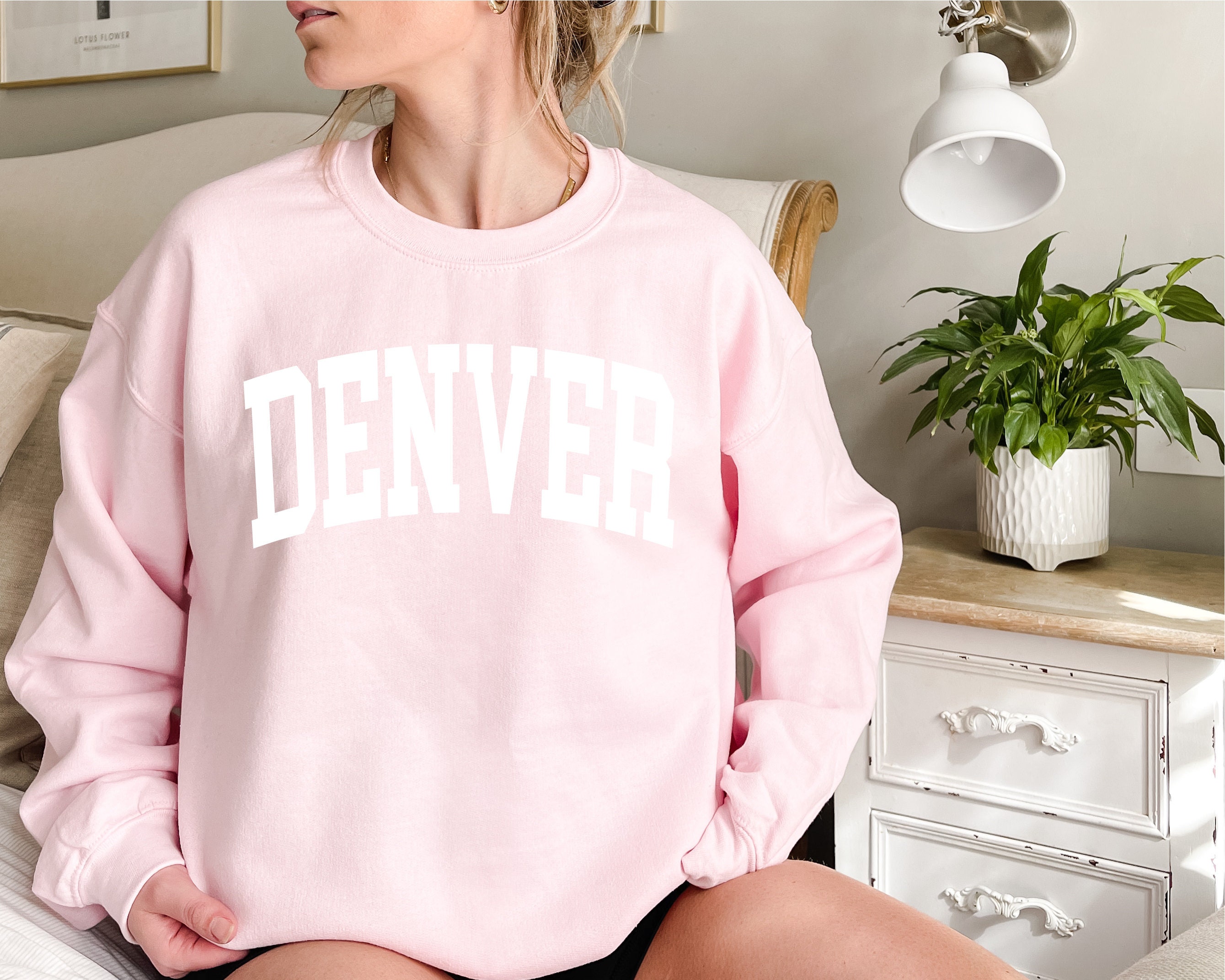 Vintage Denver Sweatshirt, Denver Fan Crewneck Sweatshirt, Boho Denver ...