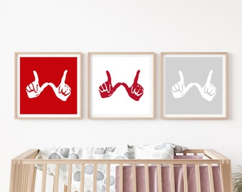 UW Huskies Dubs up Sticker splash Proof, Pnw, Seattle Washington ...