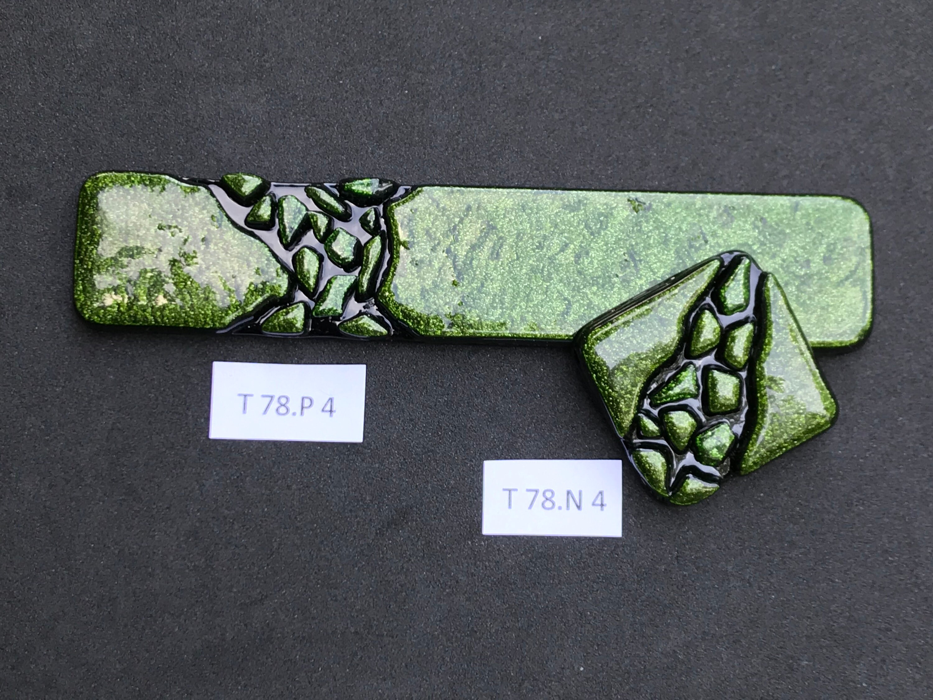 RIVER GEO Fused Glass "by Charlie" Hand Crafted Drawer/cabinet Pulls ...