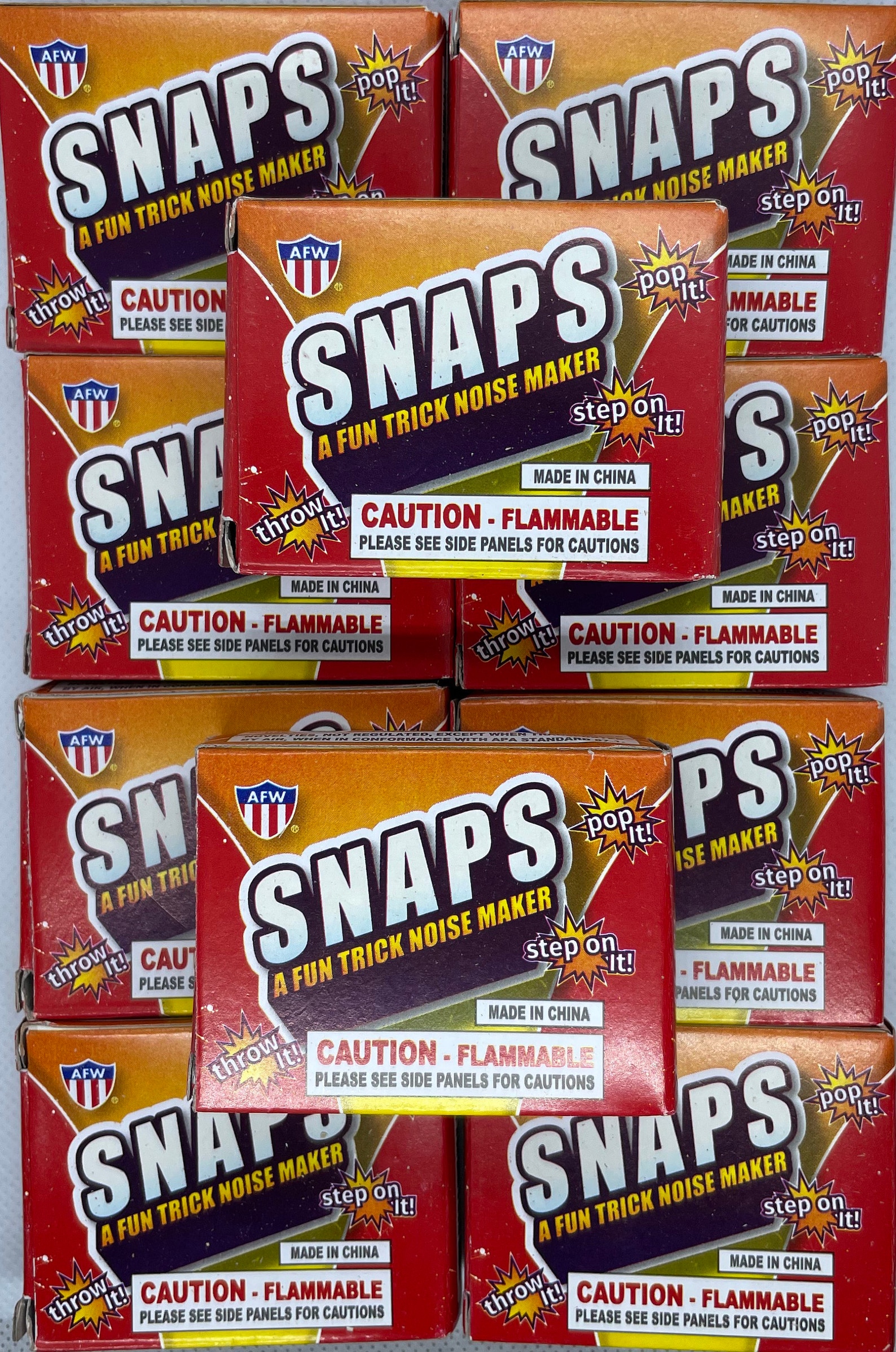 10 Boxes of 50 Each Party Snaps Snappers Birthday 4th of July - Etsy