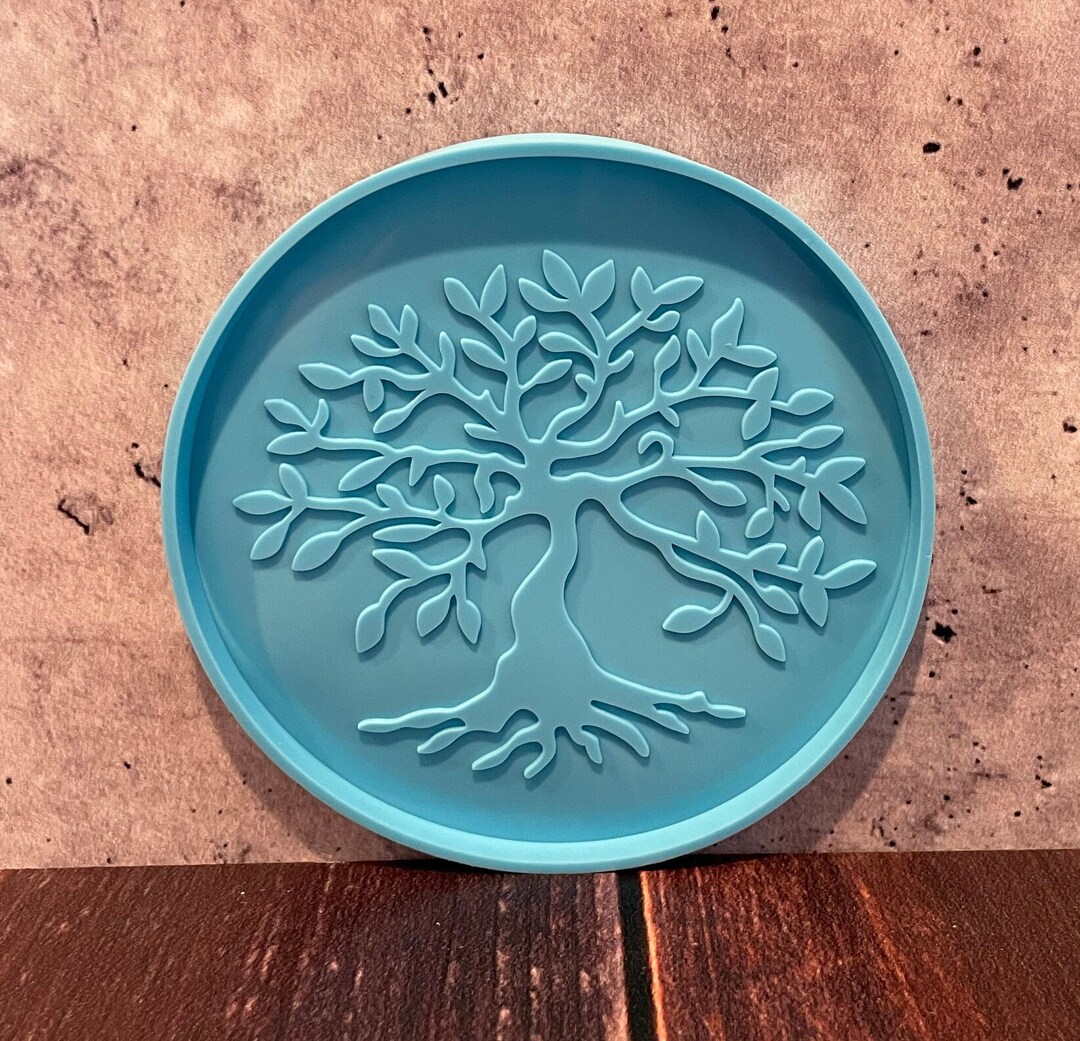 Silicone Round Tree of Life Mold for DIY Resin Baking - Etsy