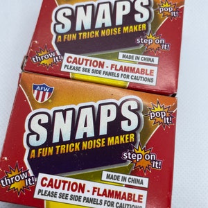 10 Boxes of 50 Each Party Snaps Snappers Birthday 4th of July | Etsy
