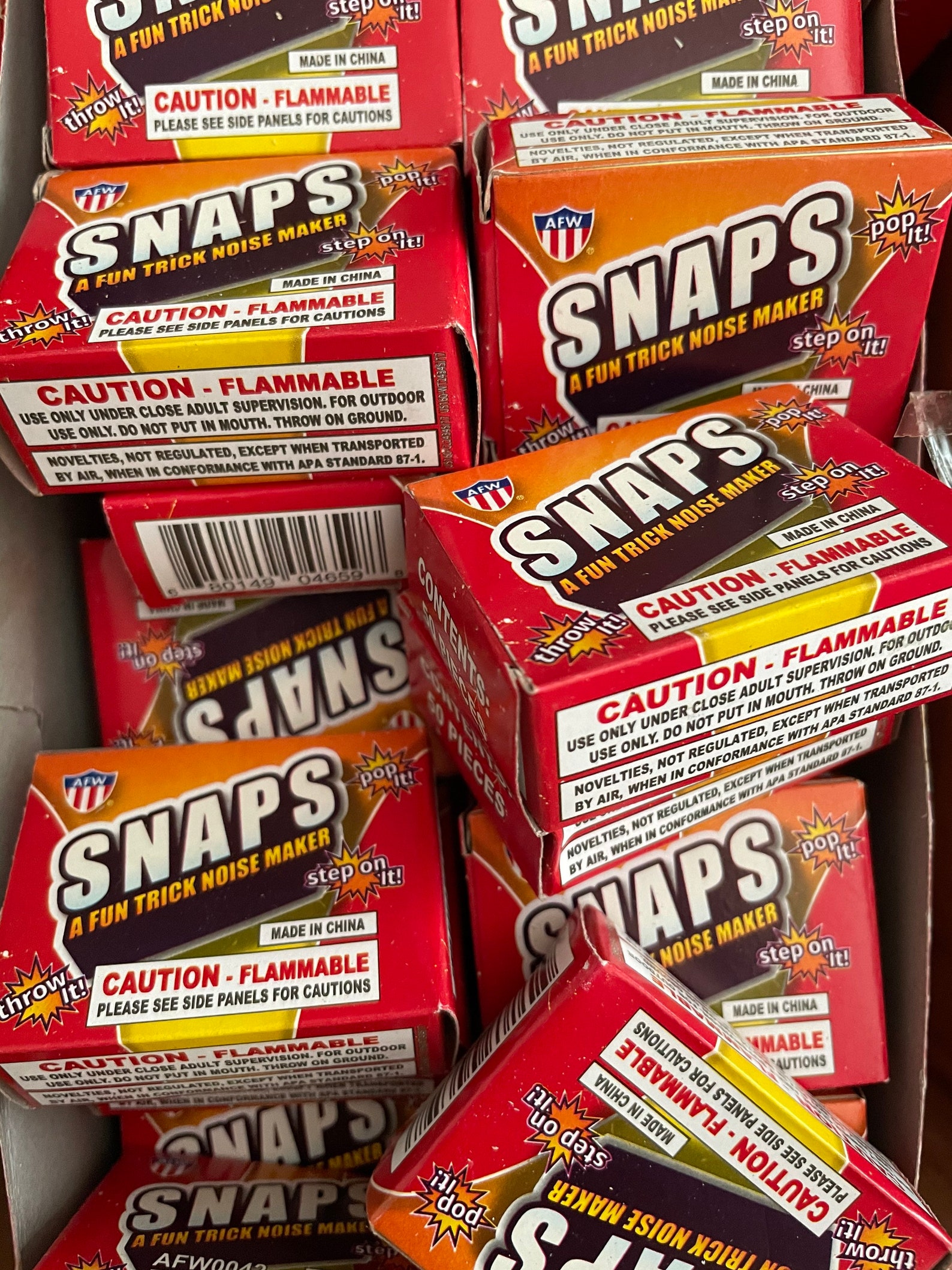 10 Boxes of 50 Each Party Snaps Snappers Birthday 4th of July - Etsy