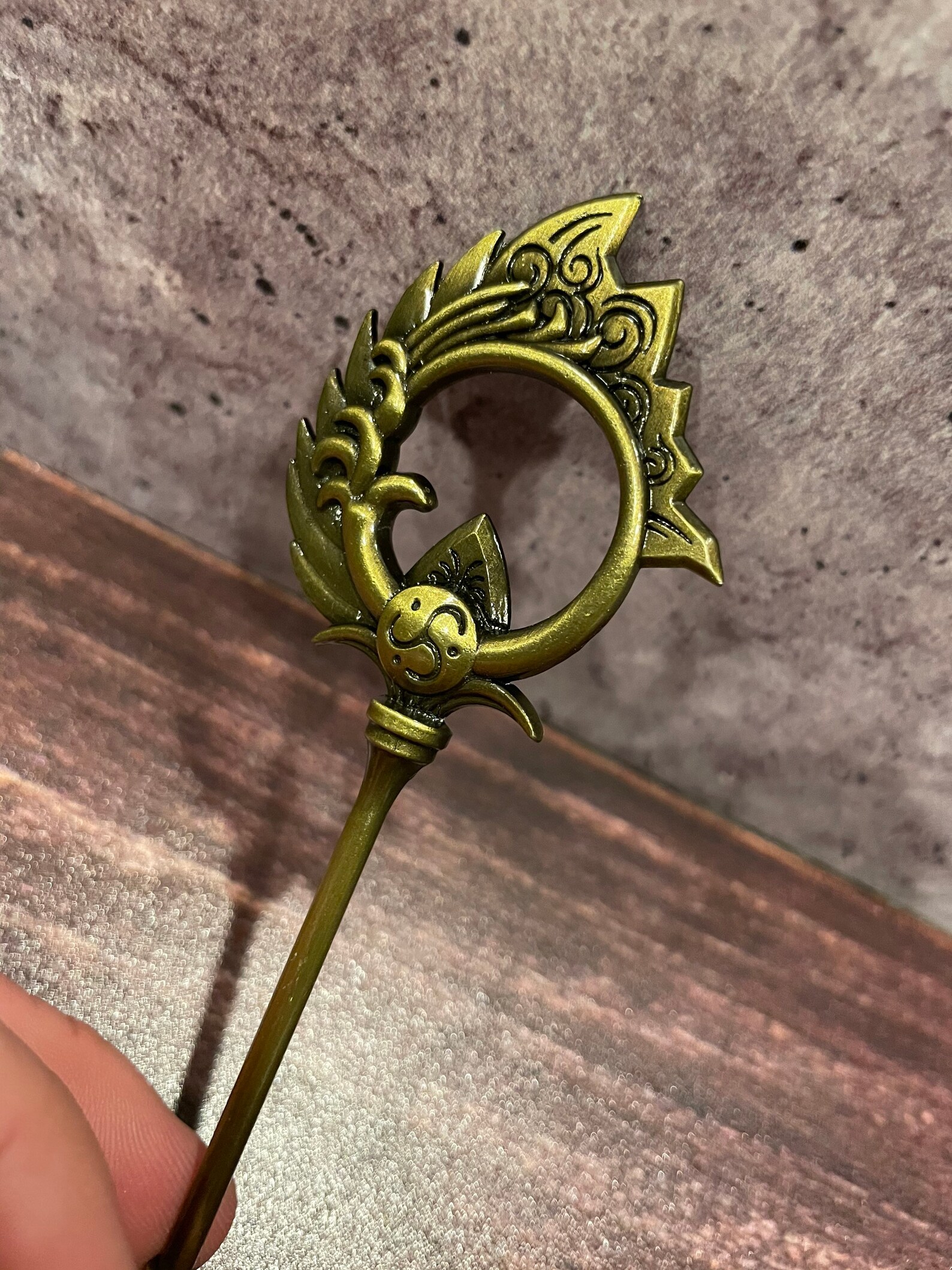 League of Legendes Nami Weapon Pendant Keychain Metal Key Ring - Etsy