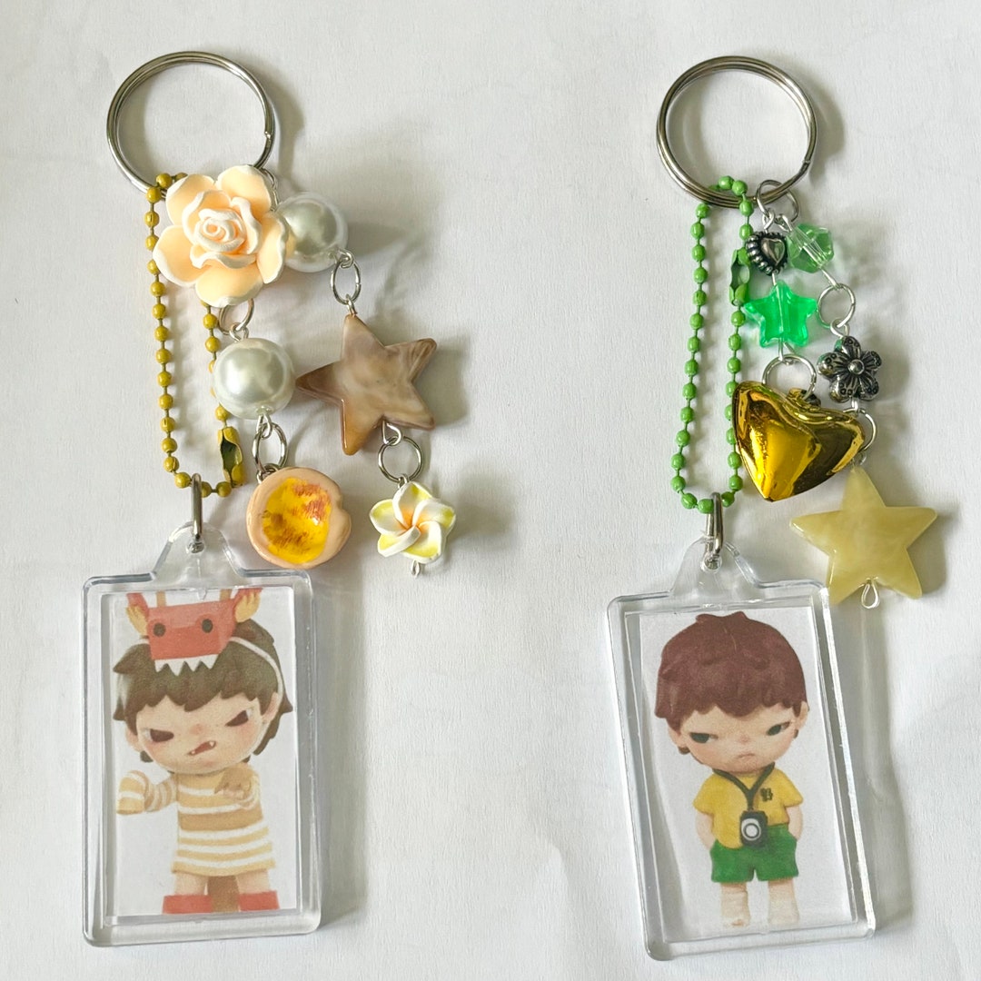Adorable Handmade Hirono Pop Mart Keychains - Etsy